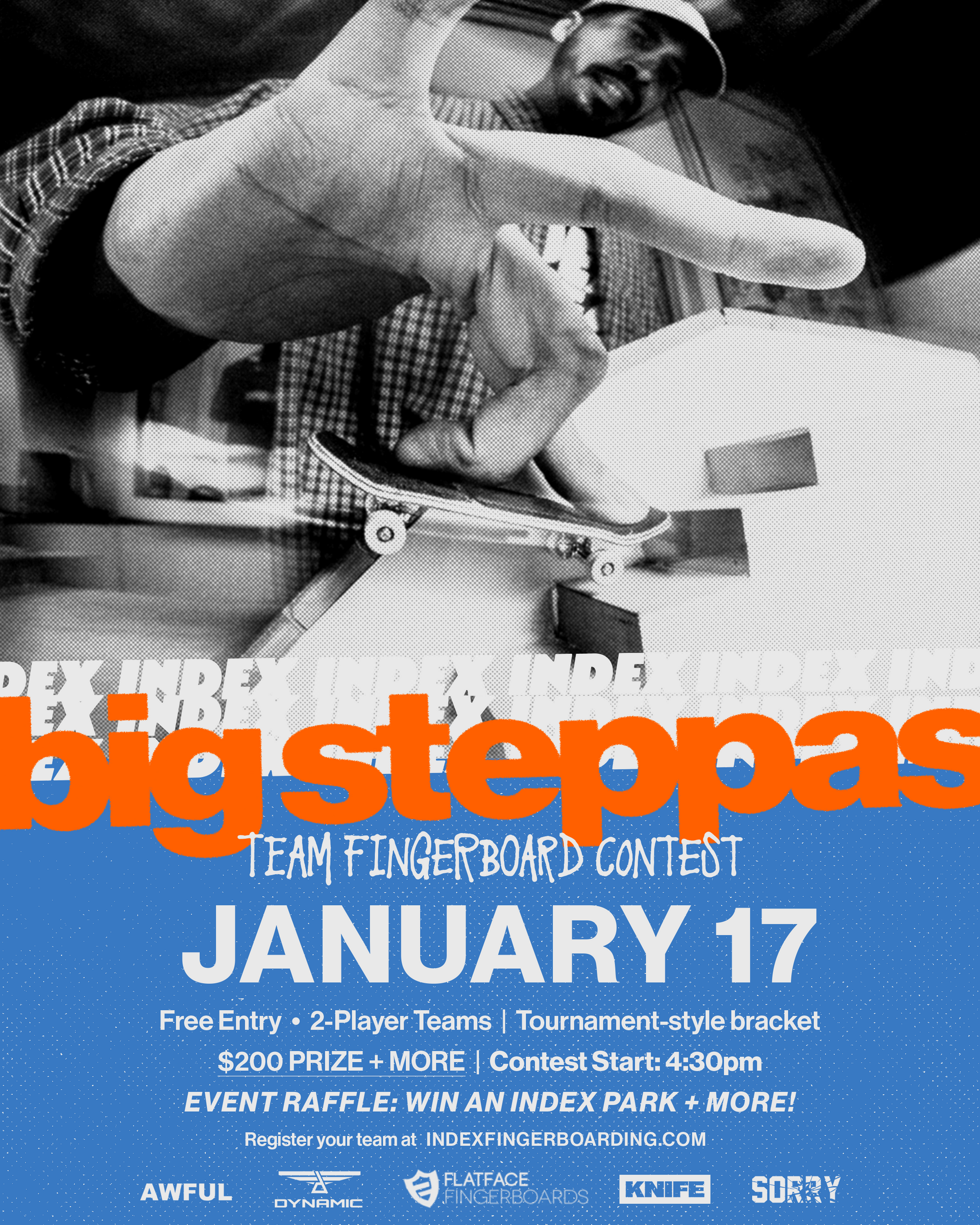 Big Steppas #2 – Index Fingerboarding